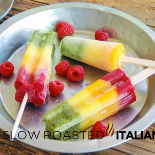 Tropical Popsicles (Raspberry, Mango, Pineapple, & Kiwi!) - TSRI
