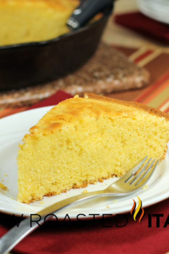 Simple Sweet Buttermilk Cornbread - The Slow Roasted Italian