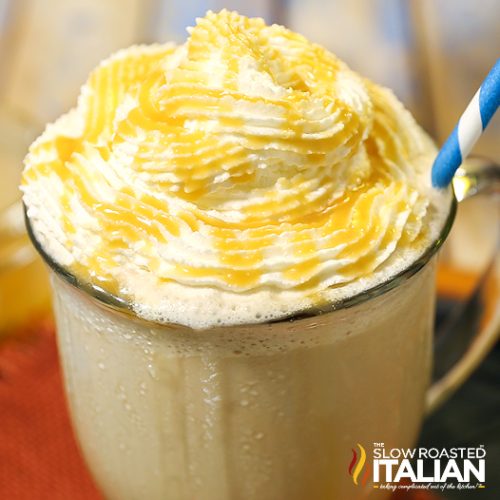 Frozen Caramel Coffee - The Slow Roasted Italian