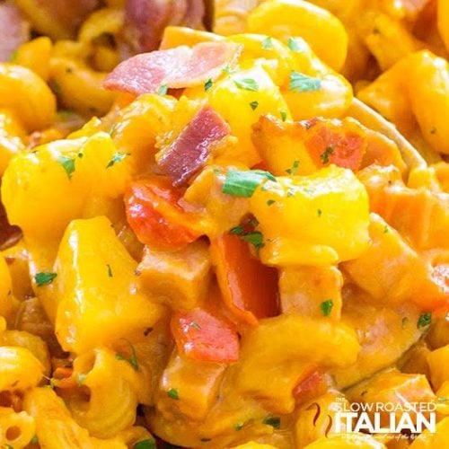 One Pot Hawaiian Pasta + Video - The Slow Roasted Italian