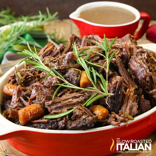 Hearty Beef Chuck Roast in the Oven - The Slow Roasted Italian