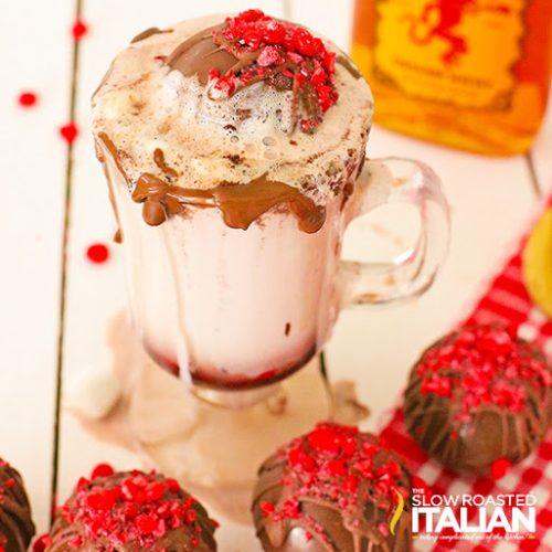 Fireball Hot Chocolate Bombs - The Slow Roasted Italian