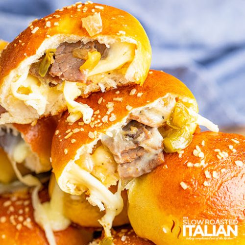 Big Mac Cheeseburger Bombs - The Slow Roasted Italian