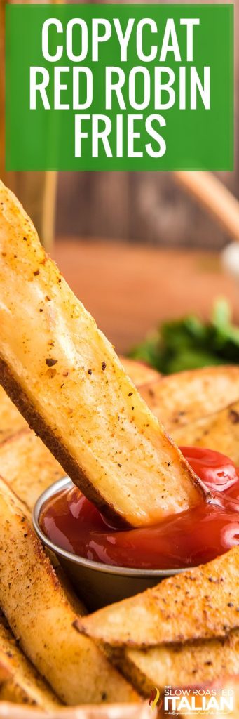 Red Robin Fries (Copycat Recipe) + Video - TSRI