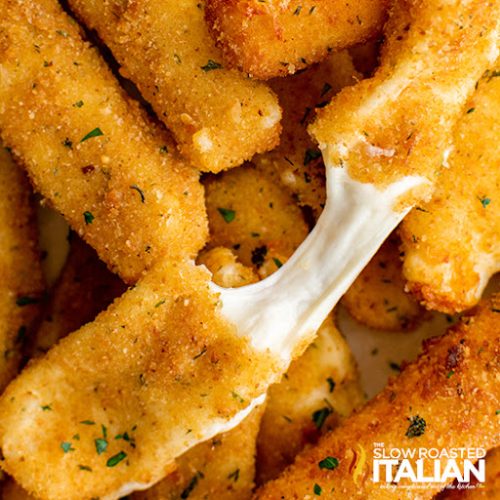 Homemade Mozzarella Sticks- The Slow Roasted Italian