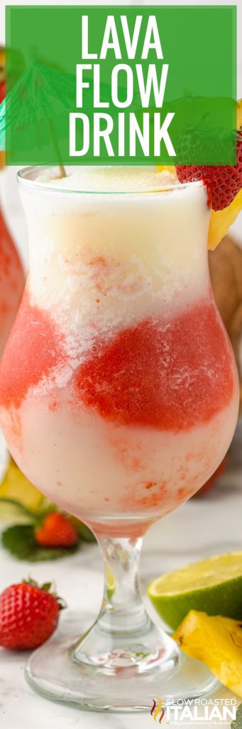 Lava Flow Drink - The Slow Roasted Italian