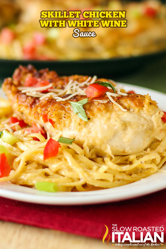 Italian Chicken Bianco + Video - The Slow Roasted Italian