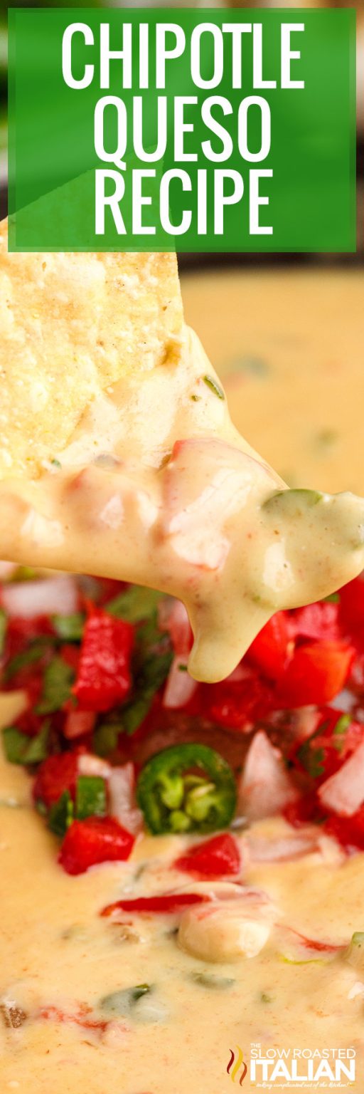 Chipotle Queso Blanco Cheese Dip Copycat Recipe - The Slow Roasted Italian