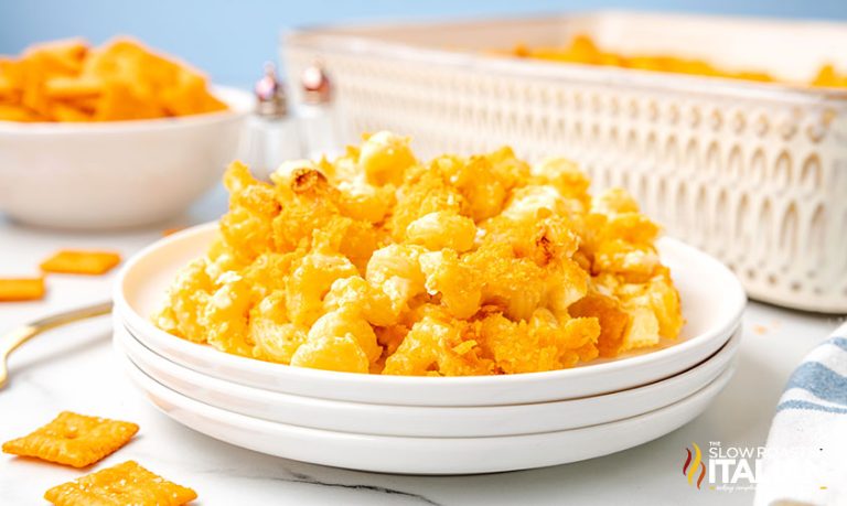 Cheez It Mac and Cheese - The Slow Roasted Italian