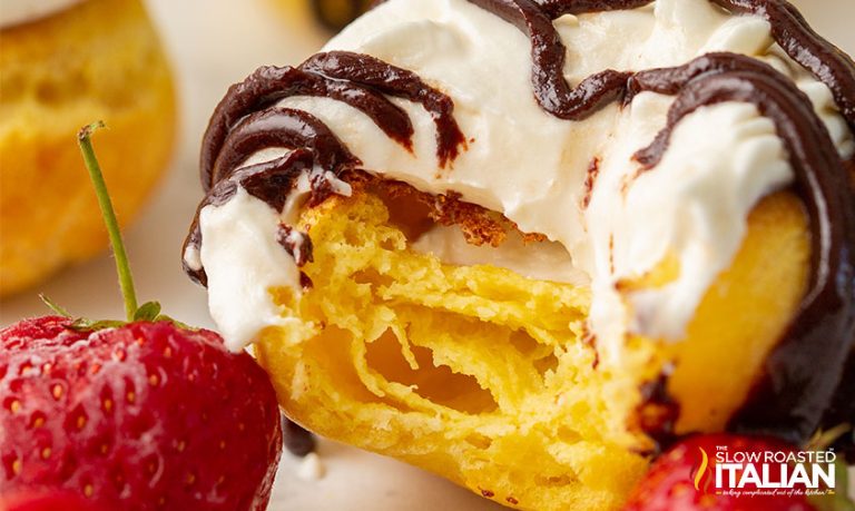 Old Fashioned Cream Puffs - The Slow Roasted Italian