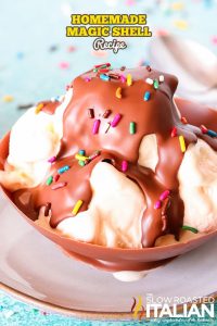 Homemade Magic Shell + Video - The Slow Roasted Italian