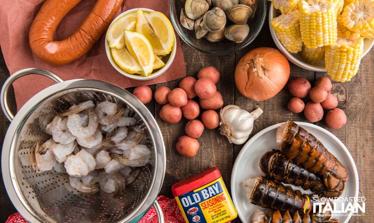 Our Favorite Seafood Boil Recipe - The Slow Roasted Italian