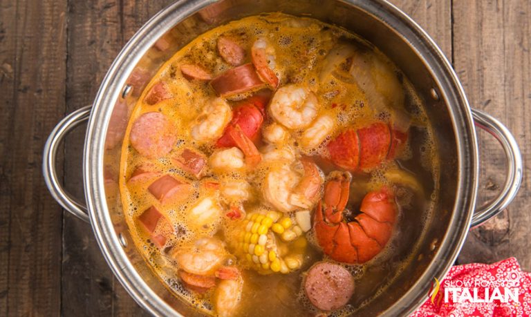 Our Favorite Seafood Boil Recipe - The Slow Roasted Italian