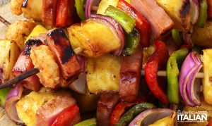 Hawaiian Grilled Shish Kabobs with Ham - TSRI