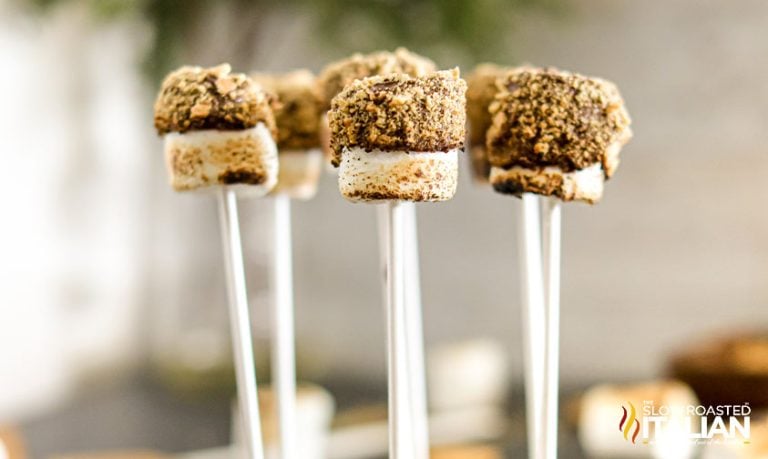 S'mores on a Stick Recipe - The Slow Roasted Italian
