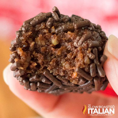 Boozy Rum Balls (Easy Festive No-Bake Recipe) - The Slow Roasted Italian