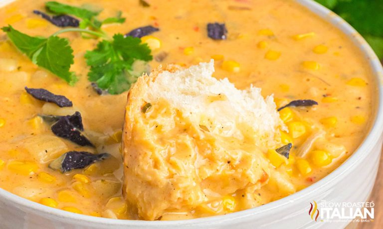 Panera Mexican Street Corn Chowder Copycat Recipe - The Slow Roasted ...