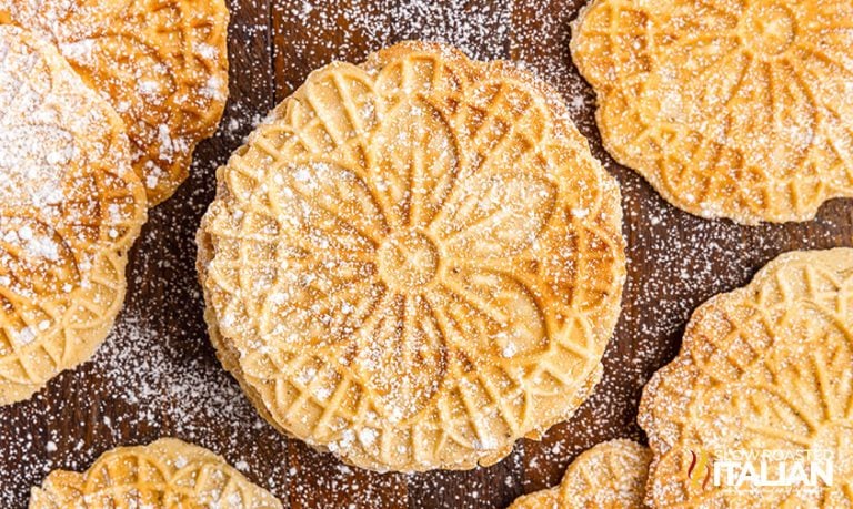 Pizzelle Cookies - The Slow Roasted Italian