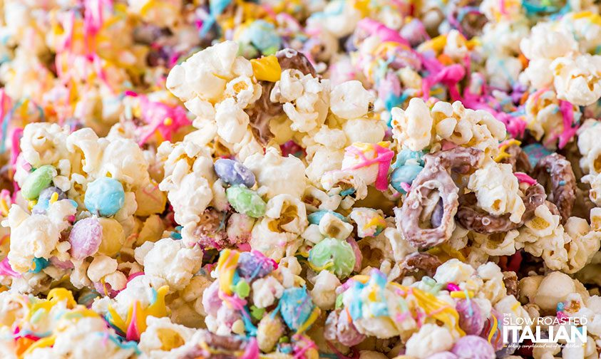 Bunny Bait Funfetti Popcorn + Video - The Slow Roasted Italian