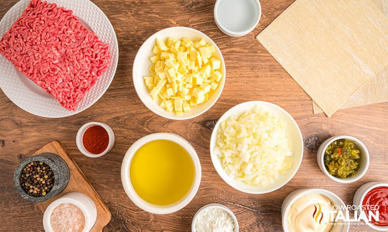 Cheeseburger Spring Rolls (Cheesecake Factory Copycat) - The Slow ...