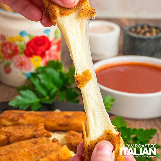 TGI Fridays Mozzarella Sticks (Copycat Recipe) - The Slow Roasted Italian