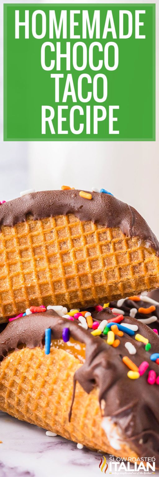 Homemade Choco Taco Recipe (Preps in 15 Minutes!) - The Slow Roasted ...