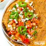 Quick Low Carb Refried Bean Casserole Recipe - The Slow Roasted Italian