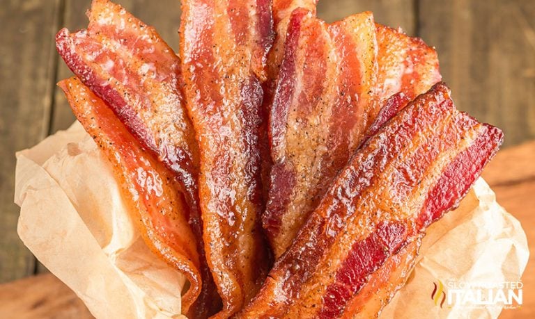 How to Make Easy Maple Candied Bacon Recipe - The Slow Roasted Italian