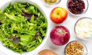 Harvest Fall Salad Recipe With Honey Vinaigrette - The Slow Roasted Italian