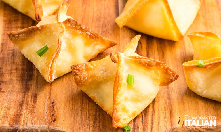 How to Make Air Fryer Cream Cheese Wontons Recipe - The Slow Roasted ...