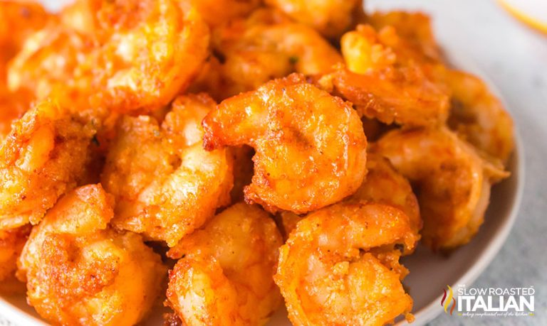 Parmesan Garlic Breaded Shrimp in the Air Fryer - The Slow Roasted Italian