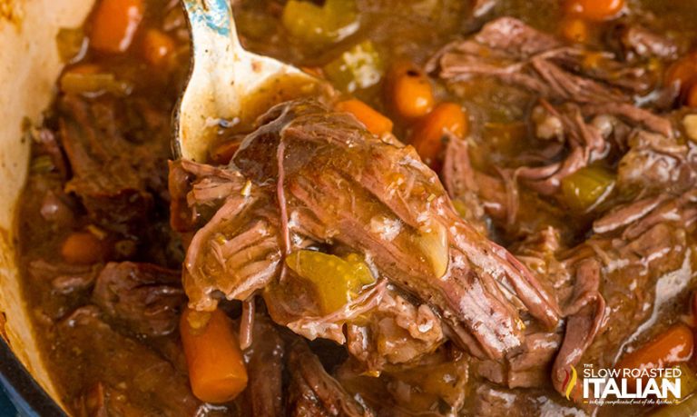 Copycat Cracker Barrel Pot Roast - The Slow Roasted Italian