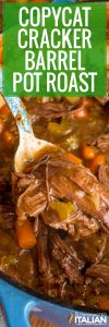 Copycat Cracker Barrel Pot Roast - The Slow Roasted Italian