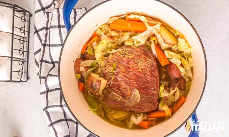 Corned Beef with Cabbage and Potatoes Recipe - The Slow Roasted Italian