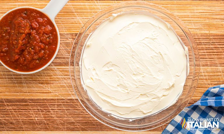Cream Cheese Salsa Dip - The Slow Roasted Italian
